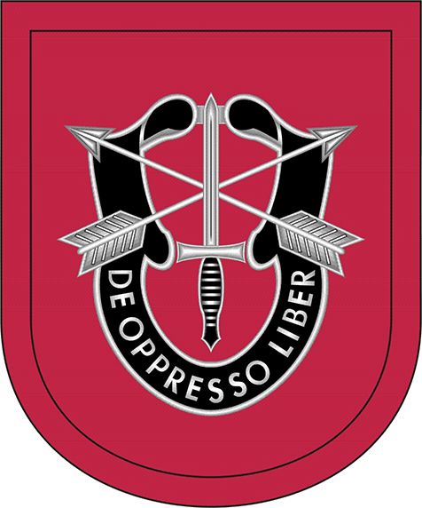 7th Special Forces Group Flash Decal