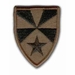 7TH SUPPORT COMMAND 3" SUBDUED MILITARY PATCH
