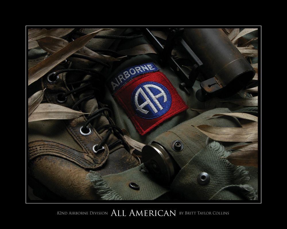 82nd Airborne Division - All American - Giclee Print
