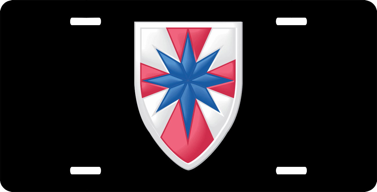 8th Field Army Support Command License Plate