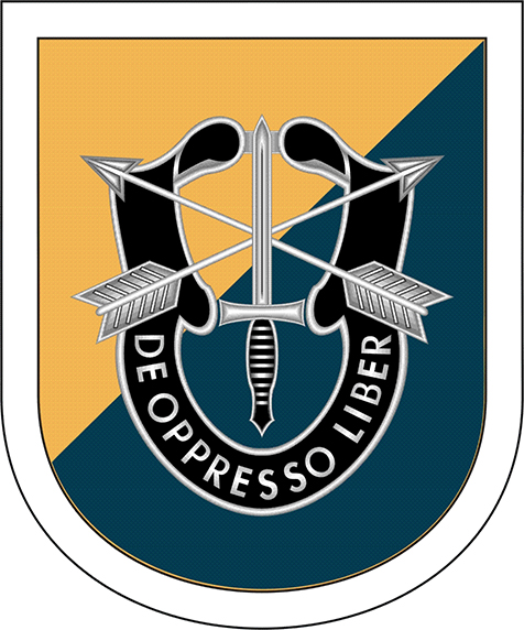 8th Special Forces Group Flash Decal