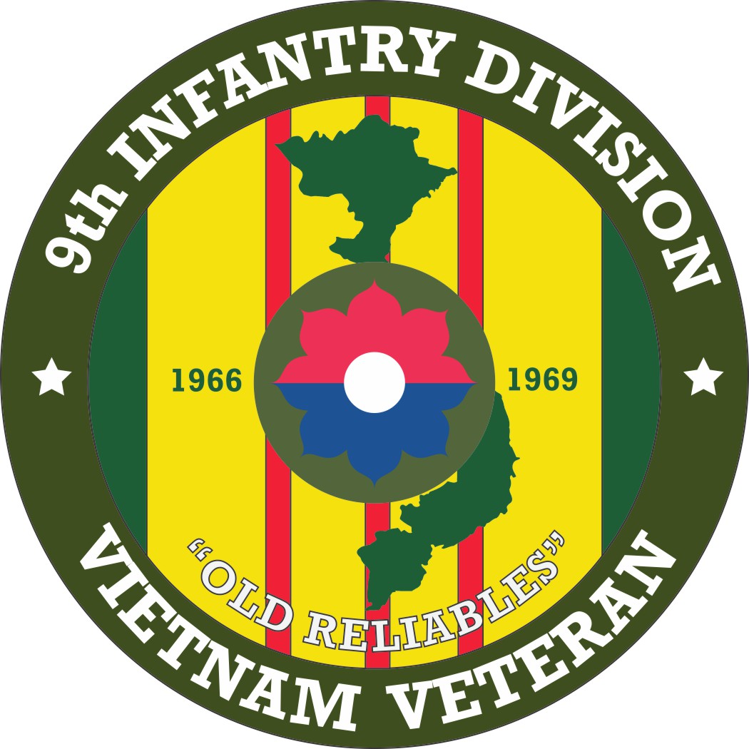 9th Infantry Division Vietnam Veteran Decal