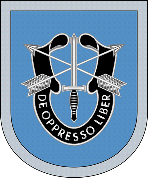 9th Special Forces Group Flash Decal