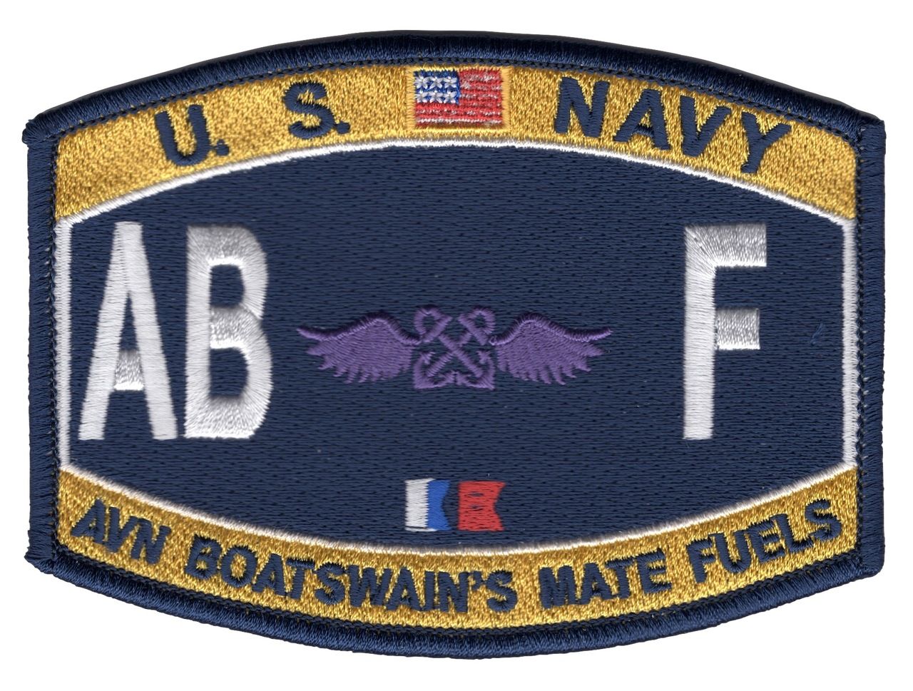 ABF Deck Rating Aviation Boatswain's Mate Fuels Patch