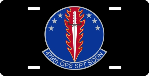 AETC 479 OSS Air Education Training Command USAF License Plate