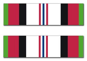 Afghanistan Campaign Ribbon Bumper Sticker