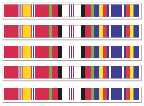 Afghanistan Service Ribbon 5 Pack