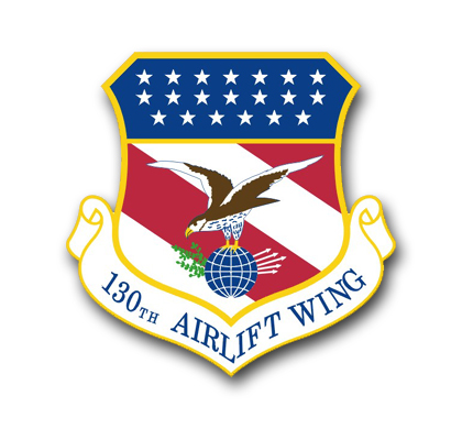 Air Force 130th Airlift Wing Vinyl Transfer Decal