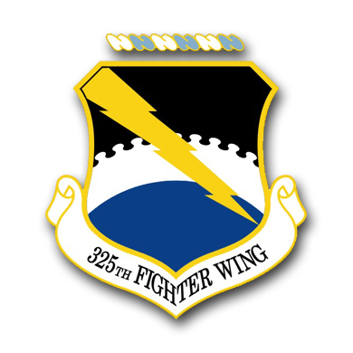 Air Force 325th Fighter Wing Vinyl Transfer Decal