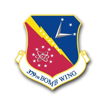 Air Force 379th Bomb Wing Vinyl Transfer Decal