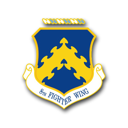 Air Force 8th Fighter Wing Vinyl Transfer Decal