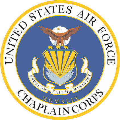 Air Force Chaplain Corps Seal Vinyl Transfer Decal