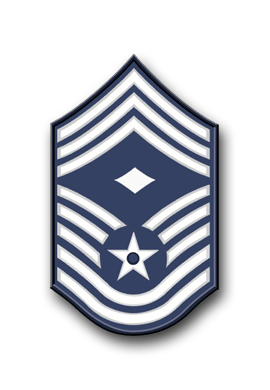 Air Force Chief Master Sergeant Vinyl Transfer Decal