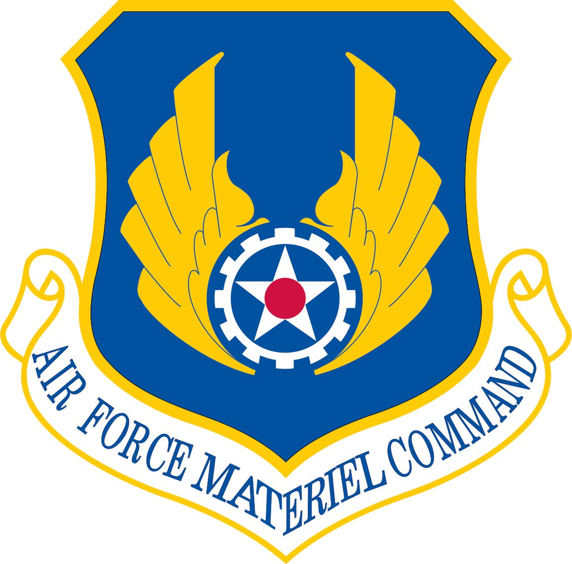 Air Force Materiel Command Vinyl Transfer Decal