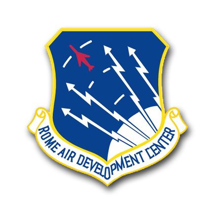 Air Force Rome Air Development Center Vinyl Transfer Decal