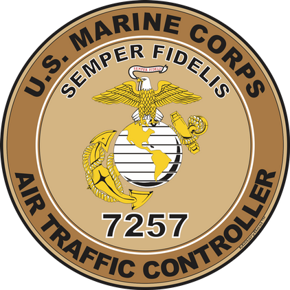 U.S.M.C. MOS 7257 Air Traffic Controller Decal