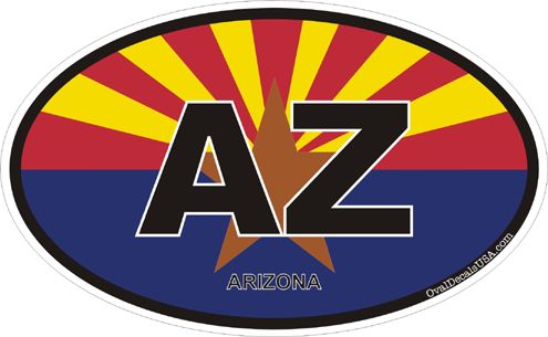 Arizona State Decal Sticker