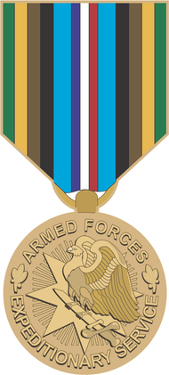 Armed Forces Expeditionary Medal Decal