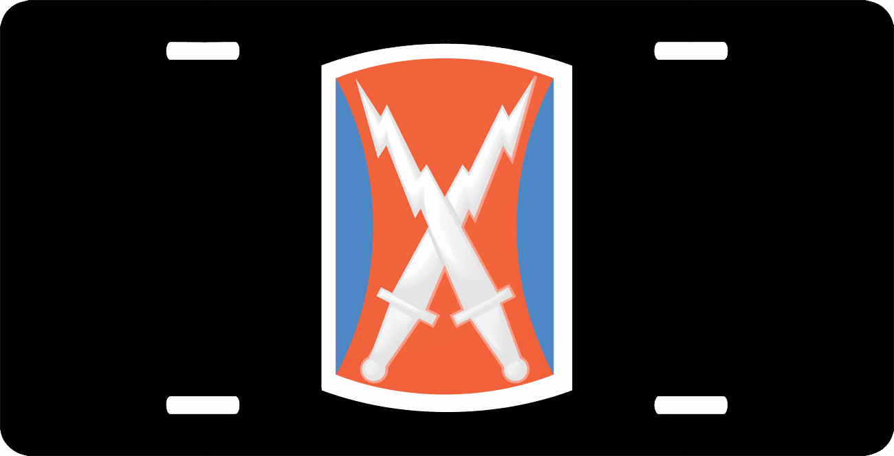 Army 106th Signal Brigade License Plate