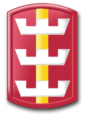 Army 130th Engineer Brigade Patch Decal