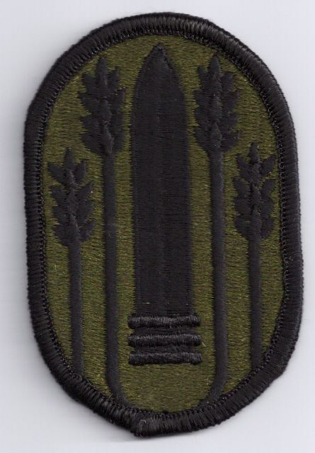 Army 147th Field Artillery Brigade 2 3/4" Subdued Patch