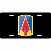 Army 177th Armor Brigade License Plate