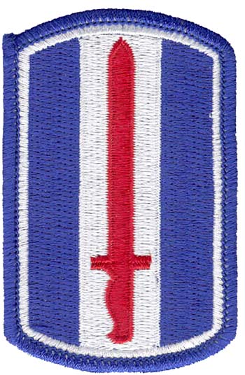 Army 193rd Infantry Brigade 3" Military Patch