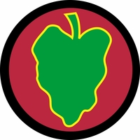 U.S. Army 24th Infantry Division License Plate Frame