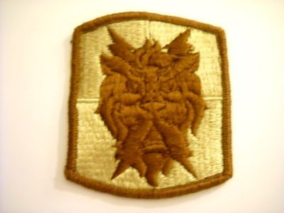 Army 35th Signal Brigade Corps Airborne Desert 2 7/8" Patch