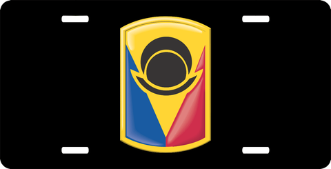 Army 53rd Infantry Brigade Florida License Plate