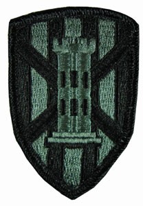 Army 7th Engineering Brigade ACU Velcro Patch