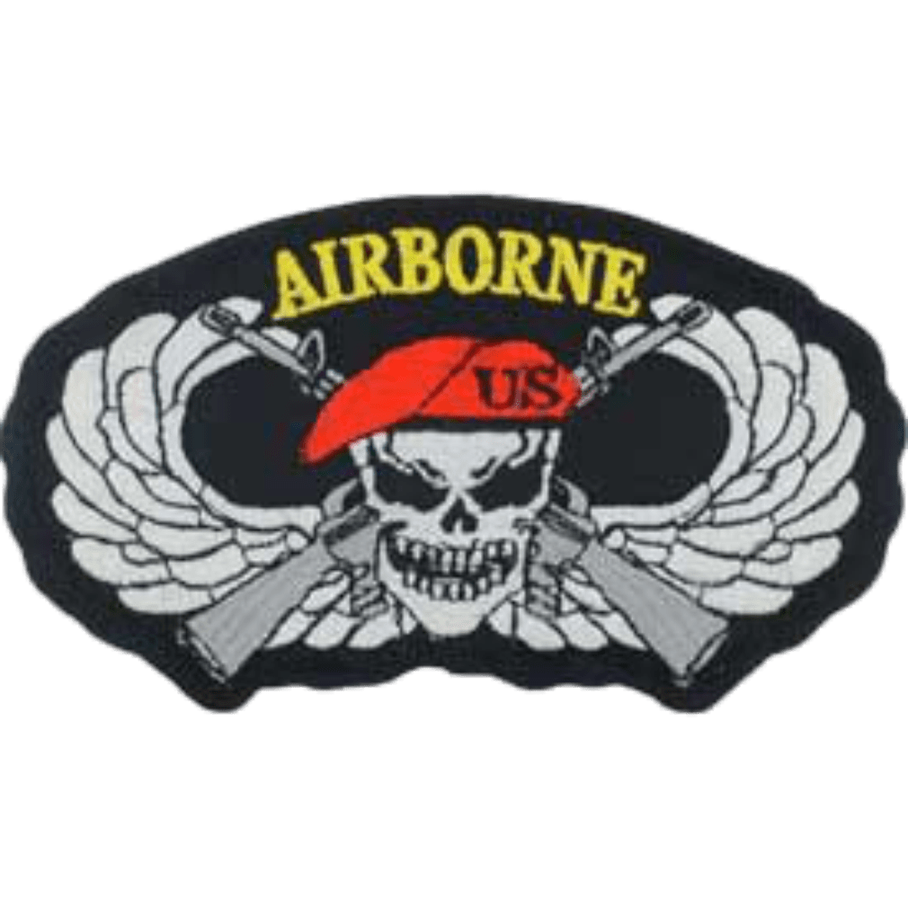 Special Forces Airborne Skull Patch
