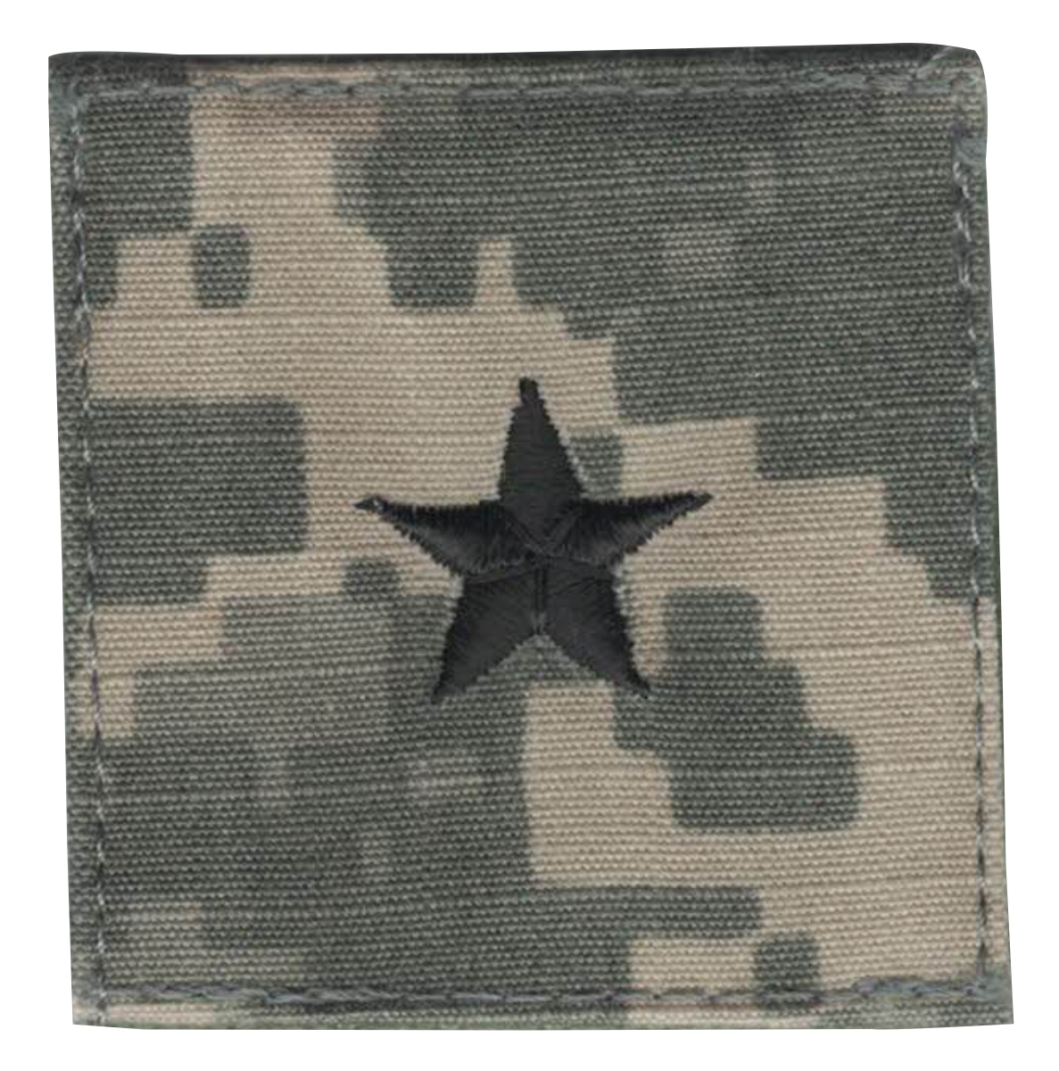 Army Brigadier General (BG) ACU (O-7) Hook Velcro Rank Patch (Pair)