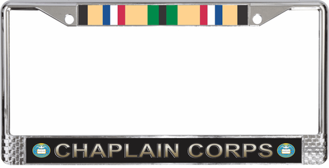 Army Chaplain Corps Gulf War Veteran License Plate Frame
