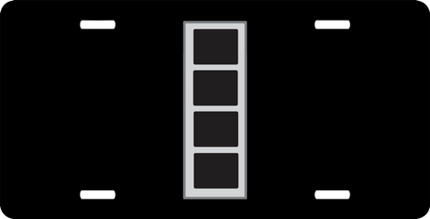 Army Chief Warrant Officer 4 Rank License Plate