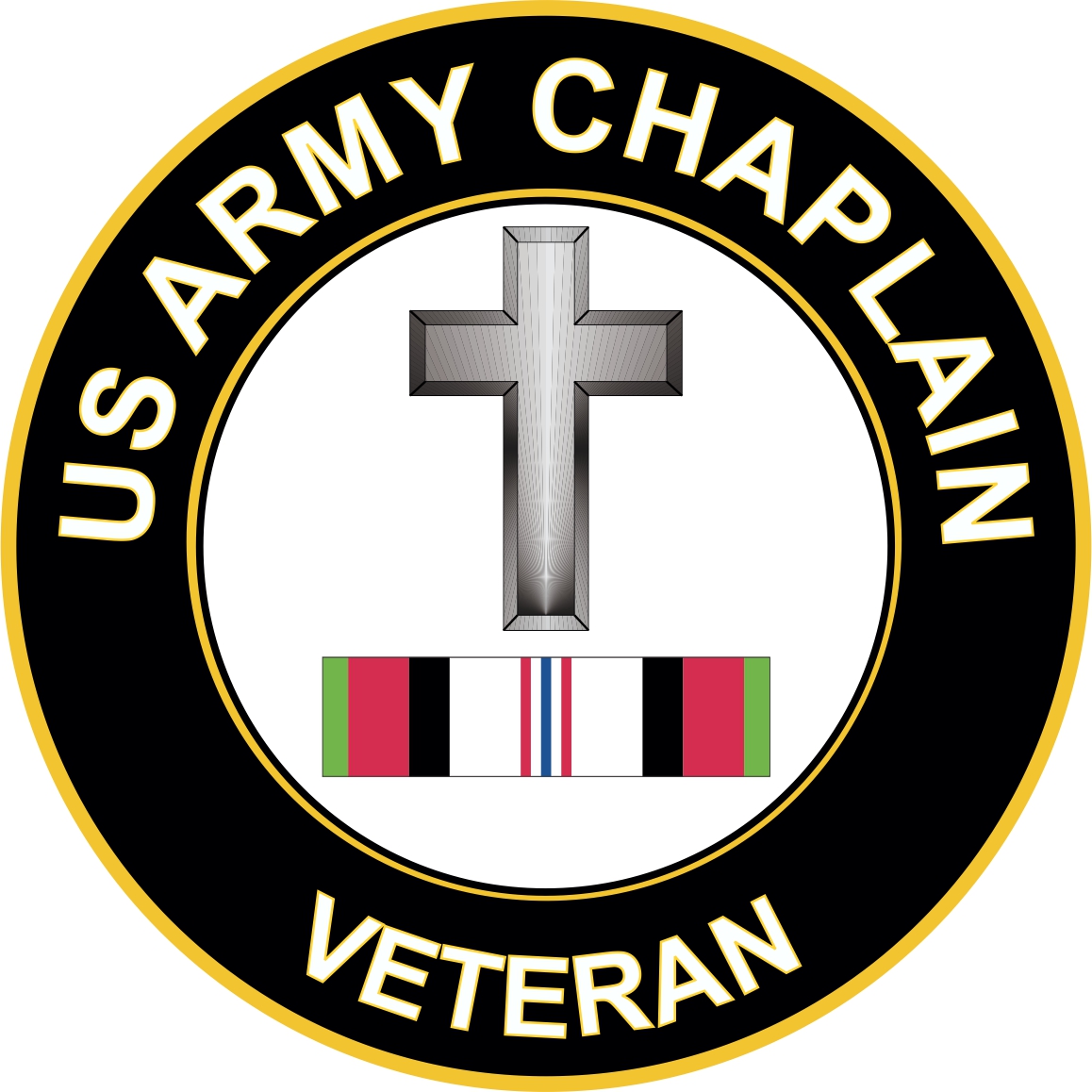 Army Christian Chaplain Afghanistan Decal