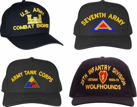 U.S. Army Custom Embroidered Ball Cap