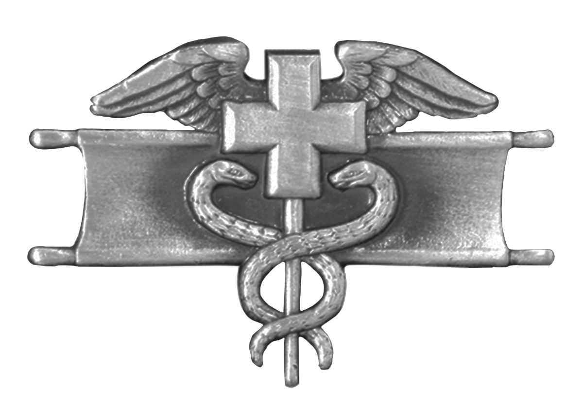 Army Expert Field Medical Badge - Oxidized Finish