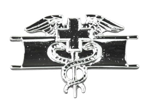 Army Expert Field Medical Badge - Mirrored Finish