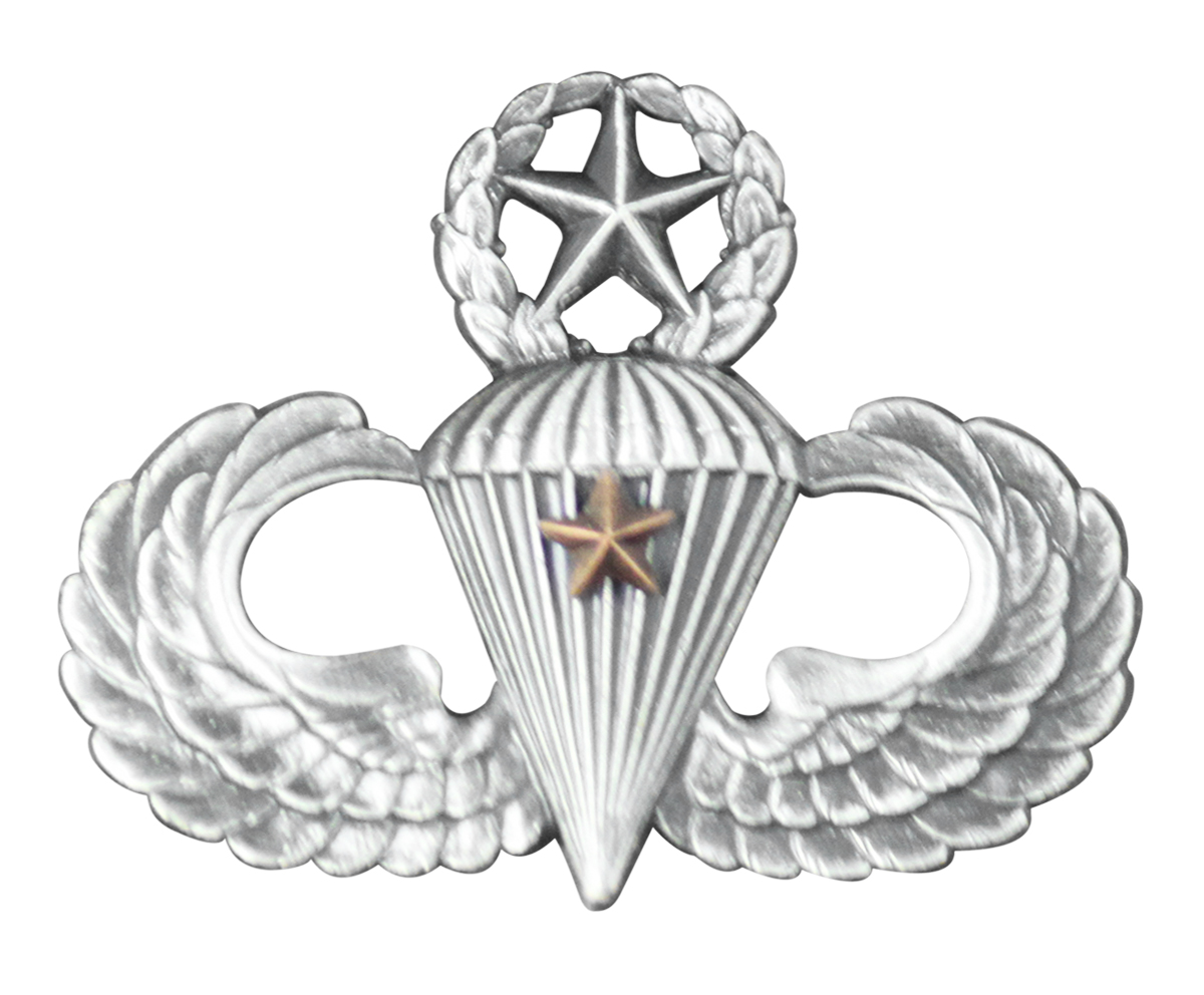 Army Master Parachutist Combat 1st Award Badge
