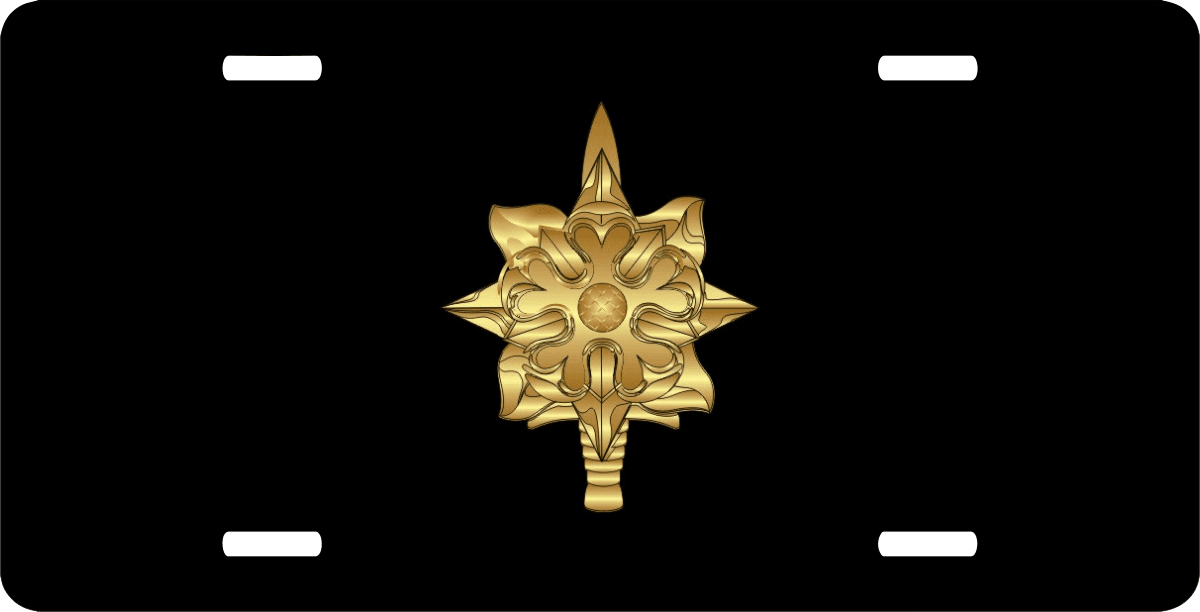 Army Military Intelligence Corps License Plate