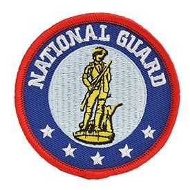 ARMY NATIONAL GUARD 3" MILITARY PATCH