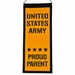 Army Proud Parent Mini Banner