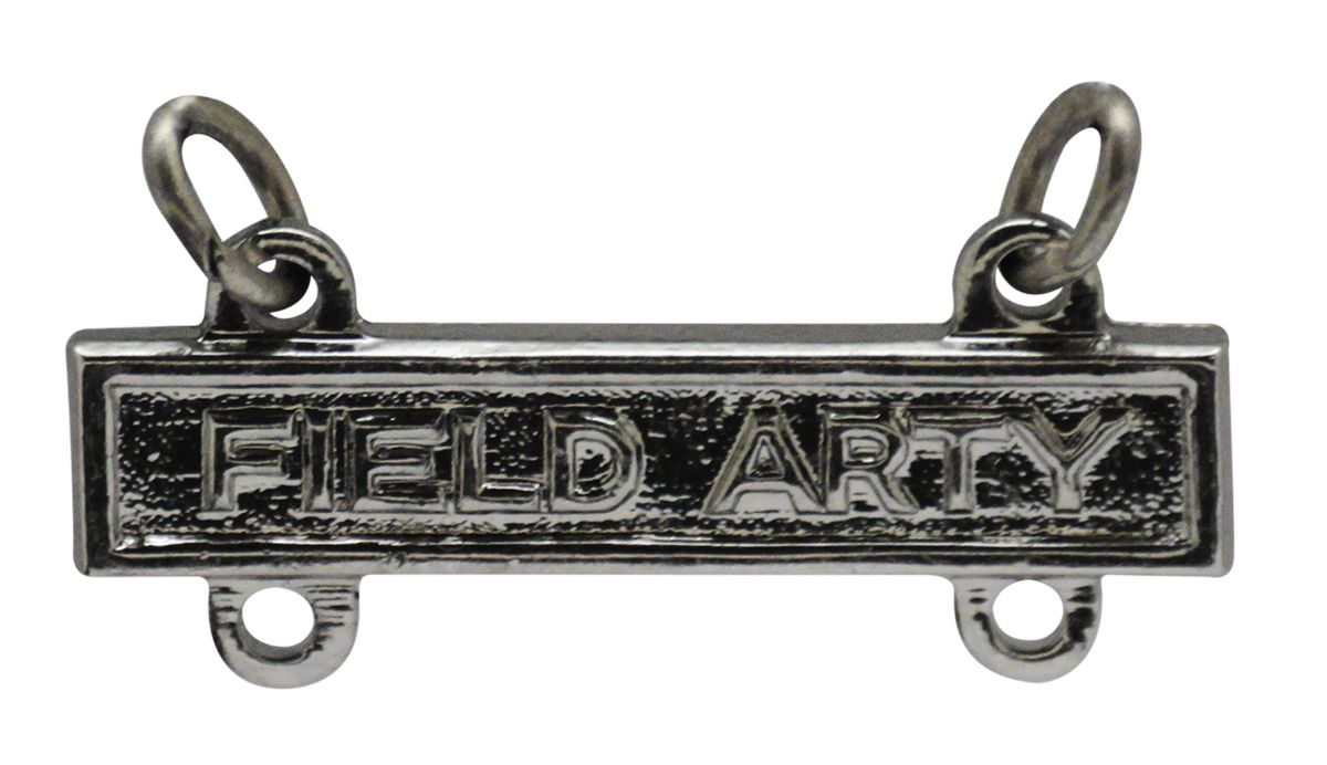 Army Qualification Bar Field Artillery - Mirrored Finish