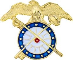 Army Quartermaster Lapel Pin