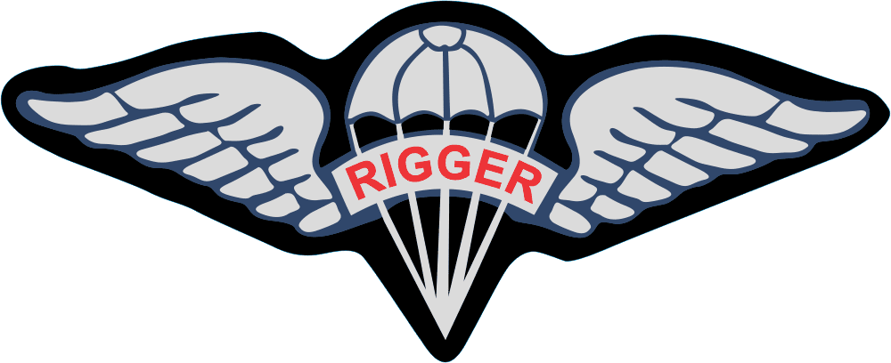 Army Rigger Wings Decal Sticker