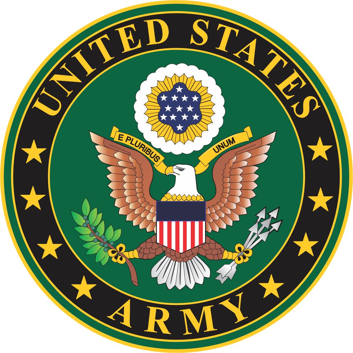 Army Seal Vinyl Transfer Decal