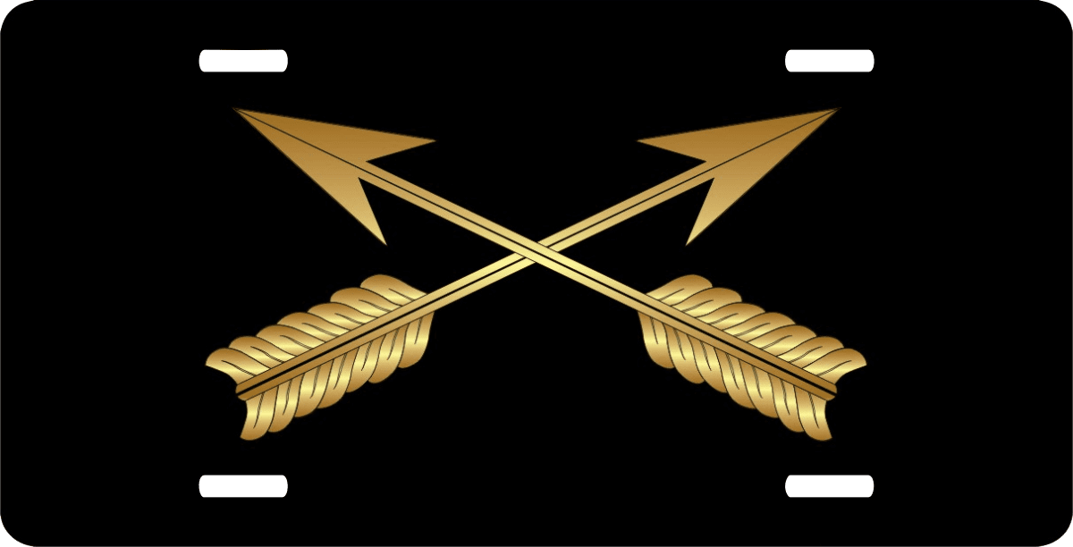 Army Special Forces License Plate