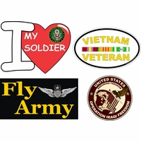 Army Decals and Bumper Stickers