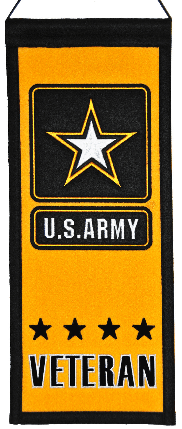 Army Veteran Mini Banner